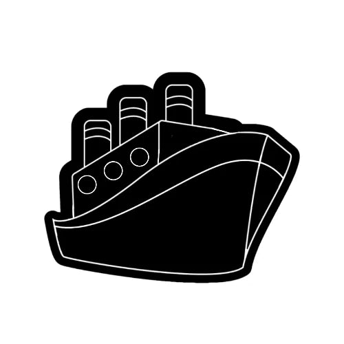 Cruise Ship Cookie Cutter & Fondant Embosser – Sweet Shapes